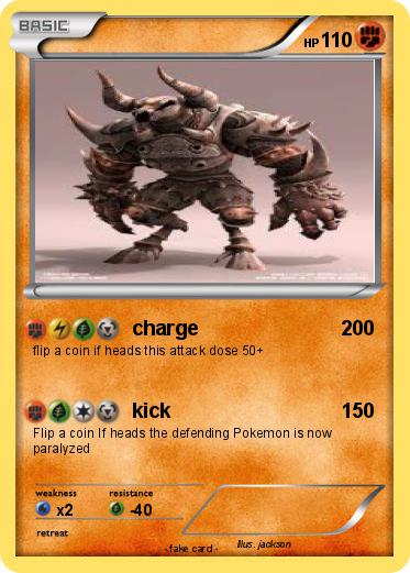 Pokémon 1 40027 40027 - charge - My Pokemon Card