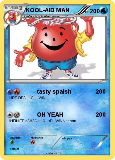 Pokémon KOOL AID MAN 94 94 - tasty spalsh - My Pokemon Card