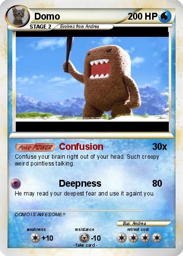 Pokémon Domo 392 392 - Confusion - My Pokemon Card