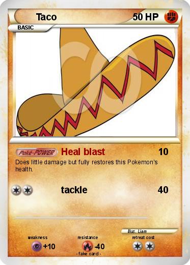 Pokémon Taco 229 229 - Heal blast - My Pokemon Card