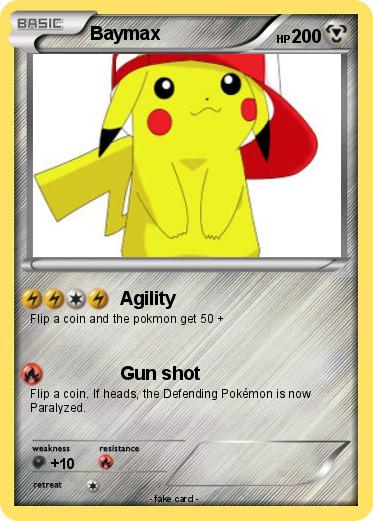 Pokémon Baymax 149 149 - Agility - My Pokemon Card