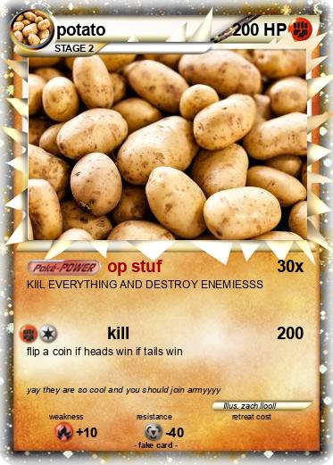 Pokémon potato 950 950 - op stuf - My Pokemon Card