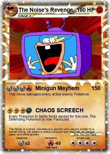 Pokémon The Noise s Revenge - Minigun Mayhem - My Pokemon Card