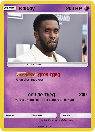 Pokémon P diddy 26 26 - gros zgeg - My Pokemon Card