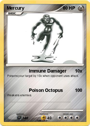 Pokémon Mercury 96 96 - Immune Damager - My Pokemon Card