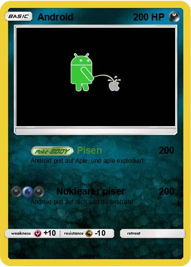 Pokémon Android 438 438 - Pisen - My Pokemon Card