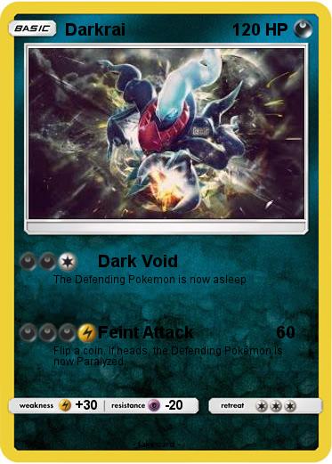 Pokémon Darkrai 5426 5426 - Dark Void - My Pokemon Card