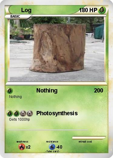 Pokémon Log 11 11 - Nothing - My Pokemon Card