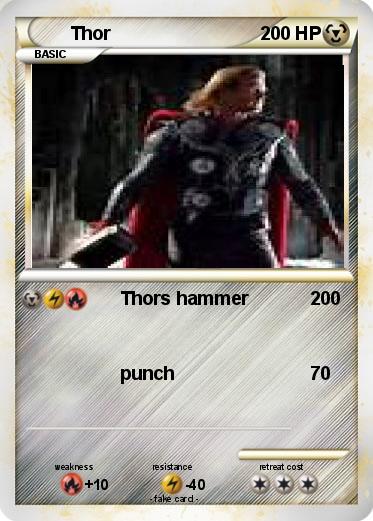 Pokémon Thor 362 362 - Thors hammer - My Pokemon Card