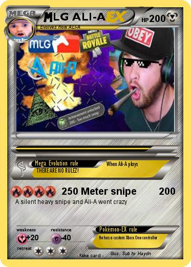 Pokémon LG ALI A - 250 Meter snipe - My Pokemon Card