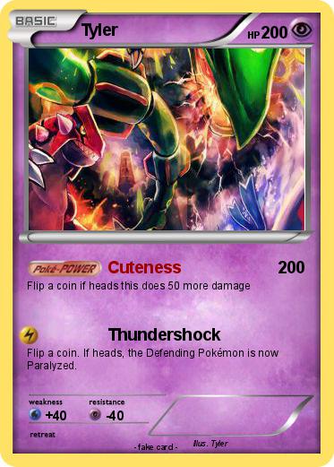 Pokémon Tyler 653 653 - Cuteness - My Pokemon Card