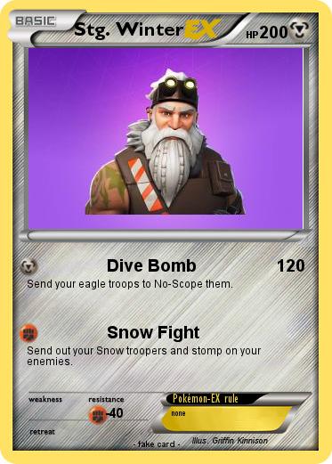 Pokémon Stg Winter - Dive Bomb - My Pokemon Card