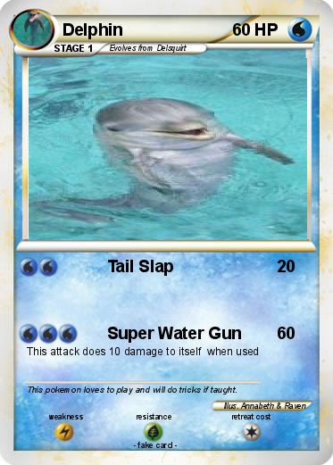 Pokémon Delphin 2 2 - Tail Slap - My Pokemon Card