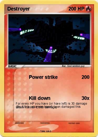 Pokémon Destroyer 1028 1028 - Power strike - My Pokemon Card