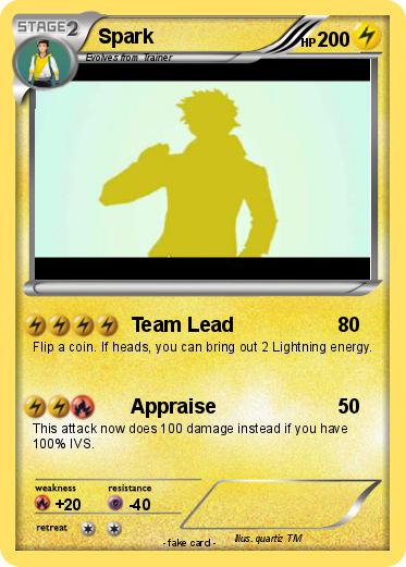 Pokémon Spark 192 192 - Team Lead - My Pokemon Card
