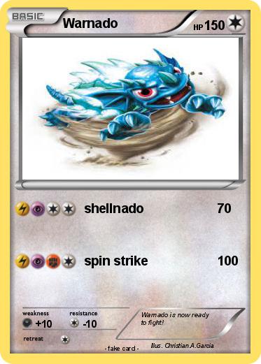 Pokémon Warnado 130 130 - shellnado - My Pokemon Card