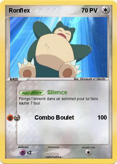 Pokémon Ronflex 101 101 - Silence - Ma carte Pokémon