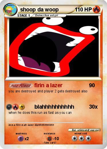 Pokémon shoop da woop 266 266 - firin a lazer - My Pokemon Card