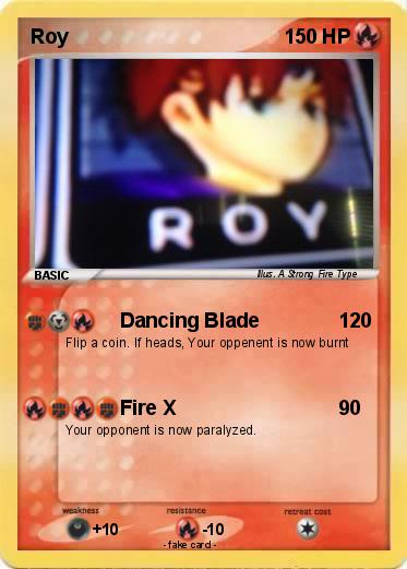 Pokémon Roy 403 403 - Dancing Blade - My Pokemon Card