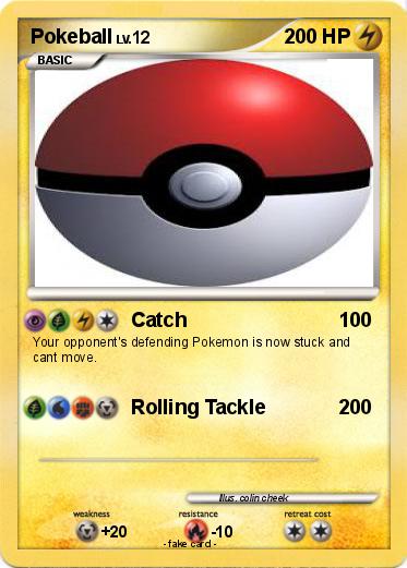 Pokémon Pokeball 566 566 - Catch - My Pokemon Card