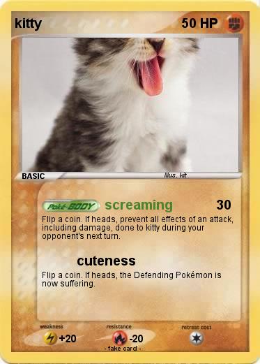 Pokémon kitty 1984 1984 - screaming - My Pokemon Card