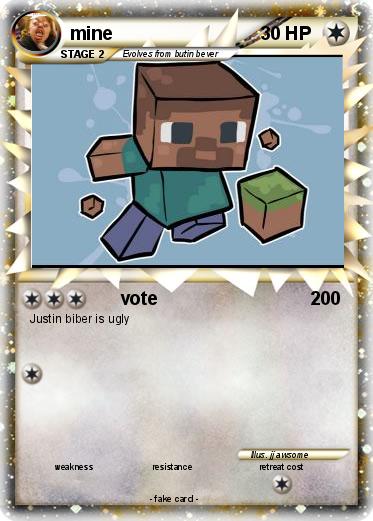 Pokémon mine 293 293 - vote - My Pokemon Card