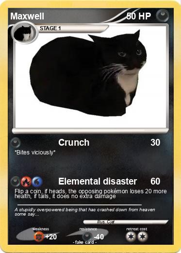 Pokémon Maxwell 271 271 - Crunch - My Pokemon Card
