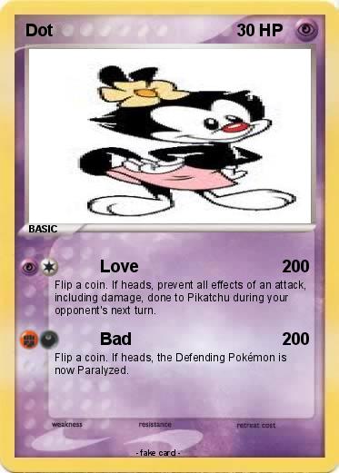 Pokémon Dot 50 50 - Love - My Pokemon Card