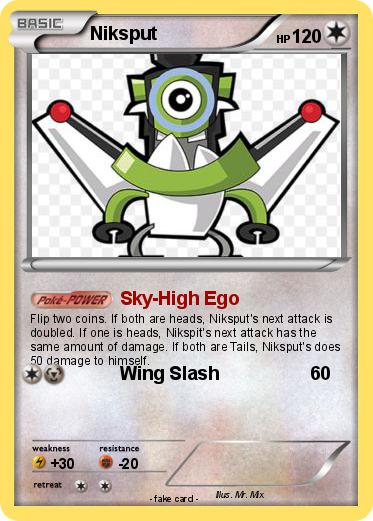 Pokémon Niksput 3 3 - Sky-High Ego - My Pokemon Card