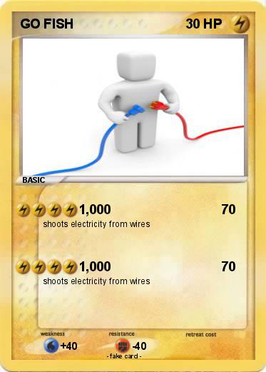 Pokémon GO FISH - 1,000 - My Pokemon Card