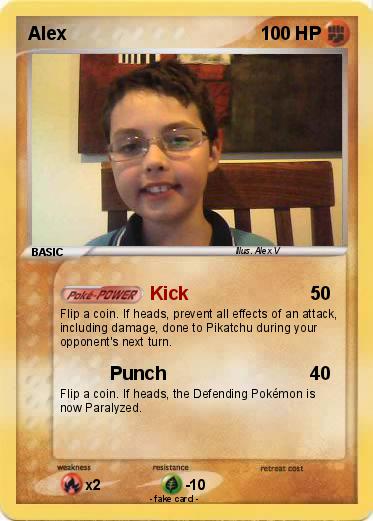 Pokémon Alex 1457 1457 - Kick - My Pokemon Card