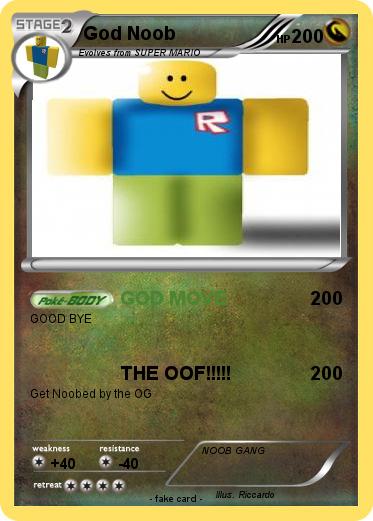 Pokémon God Noob 2 2 - GOD MOVE - My Pokemon Card