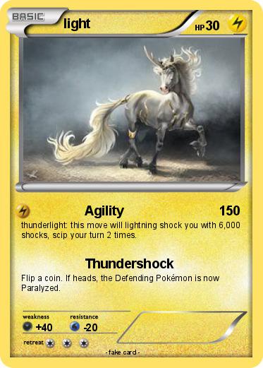 Pokémon light 1003 1003 - Agility - My Pokemon Card