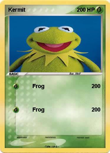 Pokémon Kermit 106 106 - Frog - My Pokemon Card