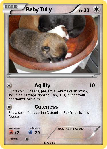Pokémon Baby Tully - Agility - My Pokemon Card