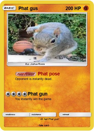 Pokémon Phat gus - Phat pose - My Pokemon Card
