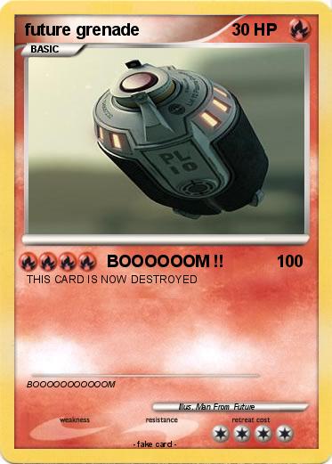 Pokémon future grenade - BOOOOOOM !! - My Pokemon Card