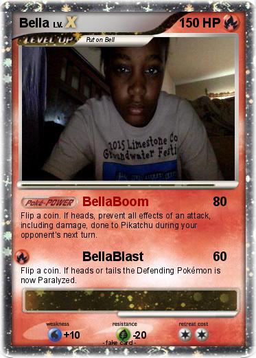 Pokémon Bella 710 710 - BellaBoom - My Pokemon Card