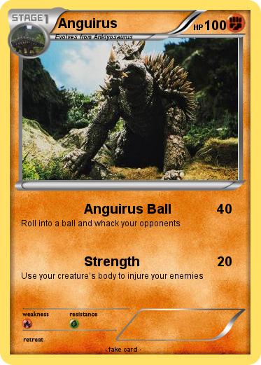 Pokémon Anguirus 83 83 - Anguirus Ball - My Pokemon Card