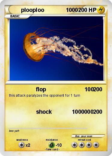 Pokémon plooploo 1000 1000 - flop 100 - My Pokemon Card