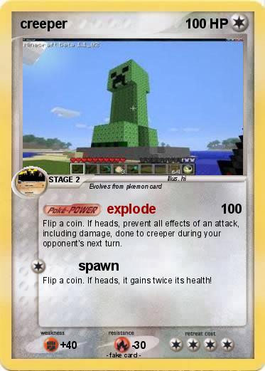 Pokémon creeper 3029 3029 - explode - My Pokemon Card