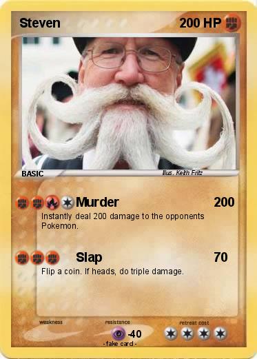 Pokémon Steven 285 285 - Murder - My Pokemon Card