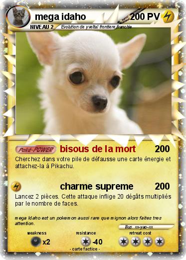 Pokémon mega idaho - bisous de la mort - Ma carte Pokémon