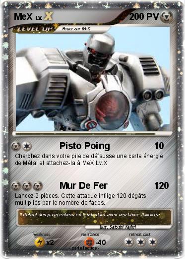 Pokémon MeX 11 11 - Pisto Poing - Ma carte Pokémon