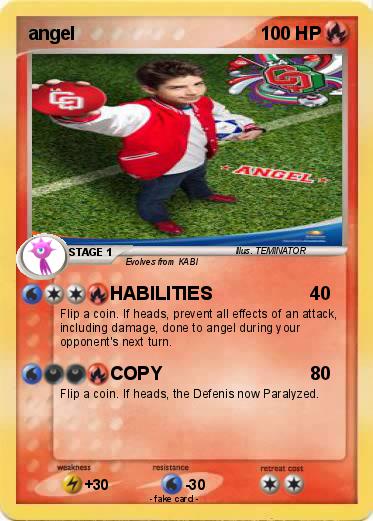 Pokémon angel 608 608 - HABILITIES - My Pokemon Card