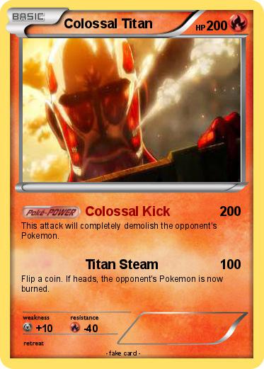 Pokémon Colossal Titan 14 14 - Colossal Kick - My Pokemon Card