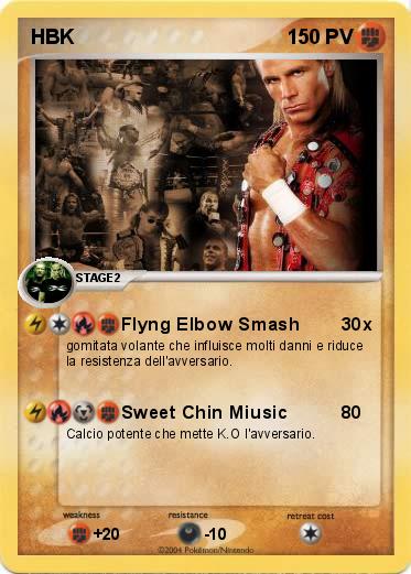 Pokémon HBK 38 38 - Flyng Elbow Smash - Ma carte Pokémon