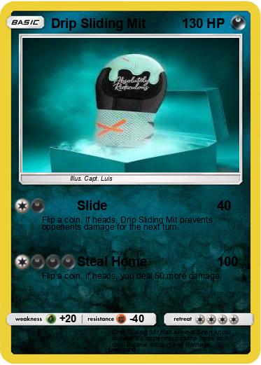 Pokémon Drip Sliding Mit - Slide - My Pokemon Card