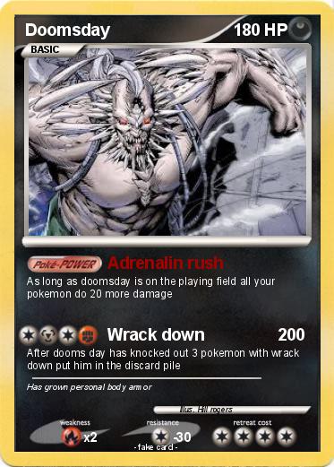 Pokémon Doomsday 67 67 - Adrenalin rush - My Pokemon Card