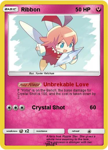 Pokémon Ribbon 17 17 - Unbrekable Love - My Pokemon Card